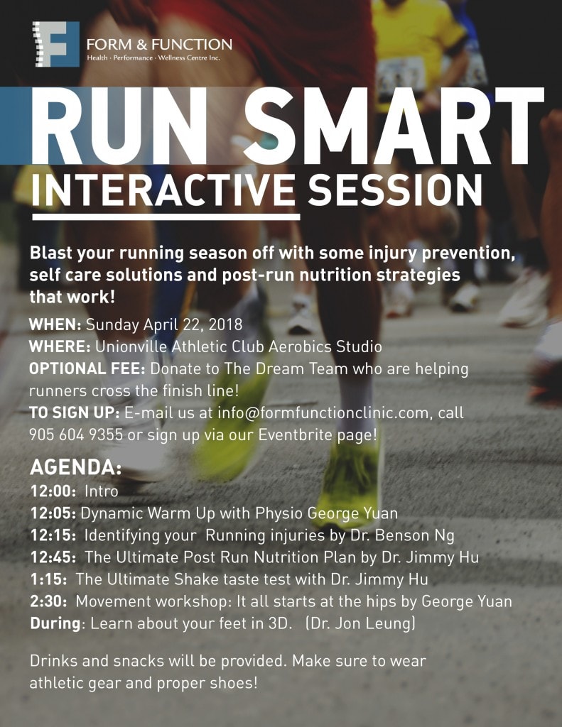 Run Smart: Interactive Session - Form & Function Clinic, Markham